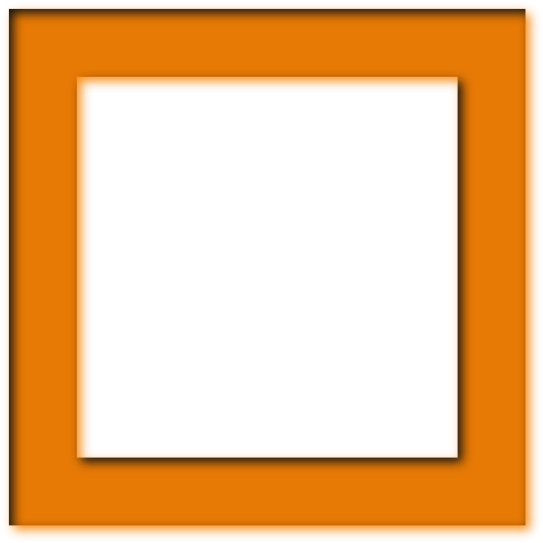 Orange Fram Png - Transparent Orange Photo Frames (480x480), Png Download