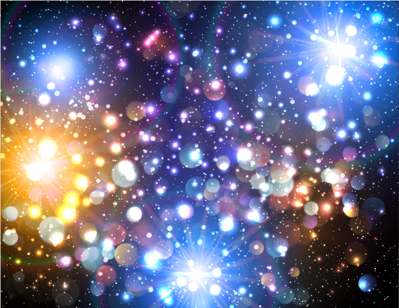 Starlight Euclidean Vector Color - Colour Full Night Sky Hd (1323x1174 ...