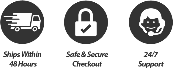 Image - Secure Checkout Logo Png (600x268), Png Download