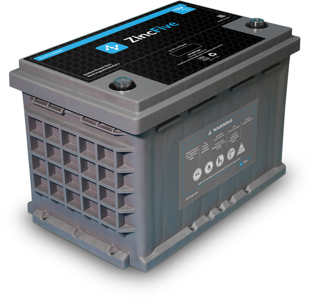 Zincfive Stationary Battery - Powergenix (1000x673), Png Download
