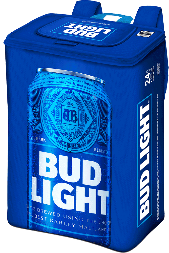 Download Bud Light Cooler Bag - Bud Light Beer 48-8 Fl. Oz. Cans ...