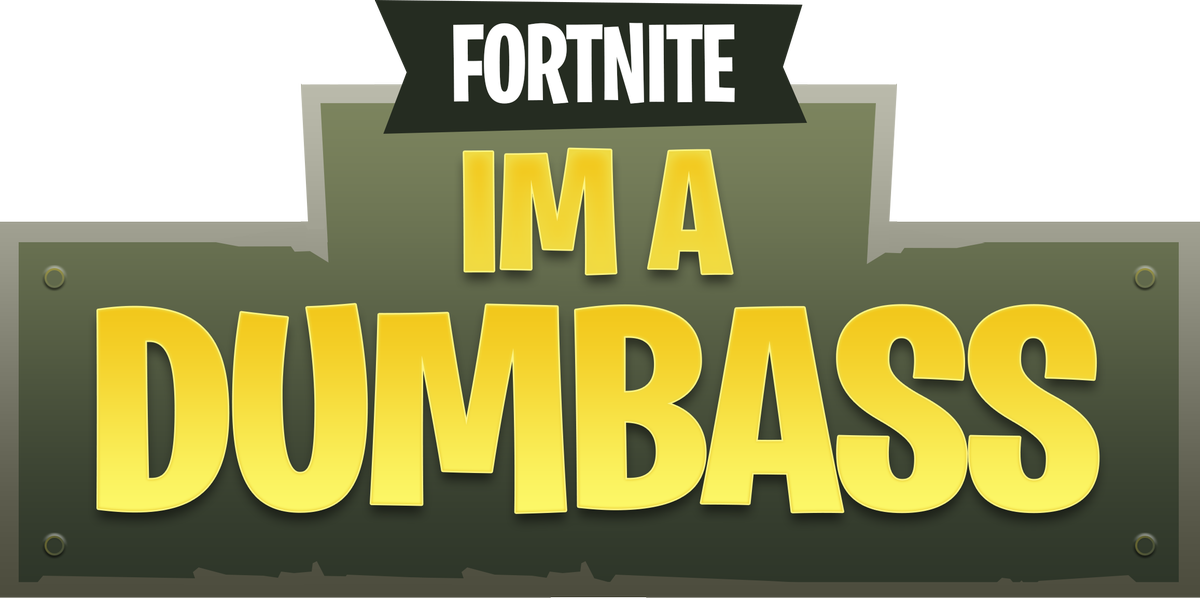 20 Jan - Fortnite Logo Template Png (1200x598), Png Download