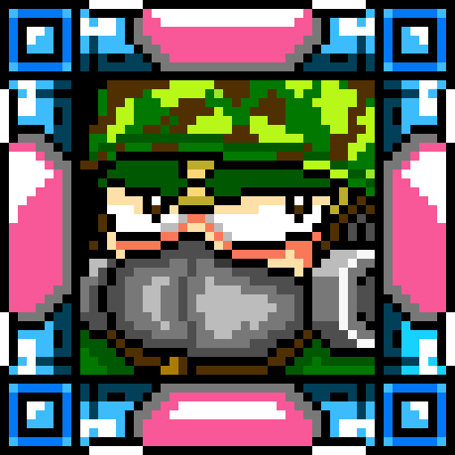 Bazooka Woman Selected - Pixel Art (510x510), Png Download
