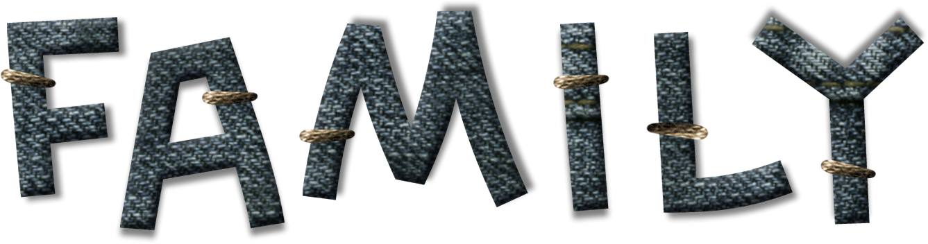 Family Word Art Transparent (1337x352), Png Download