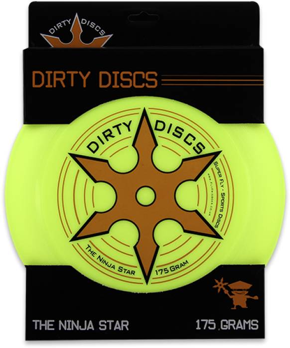 Dirty Disc Ninja Star Frisbee - Dirty Disc Ninja Star Throwing Disc ...