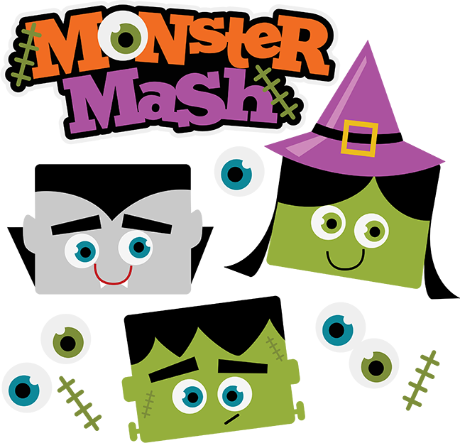 28 Collection Of Halloween Monster Mash Clipart - Monster Mash Clip Art ...