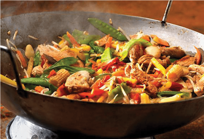 Zing Stir Fry - Salad (2600x1948), Png Download