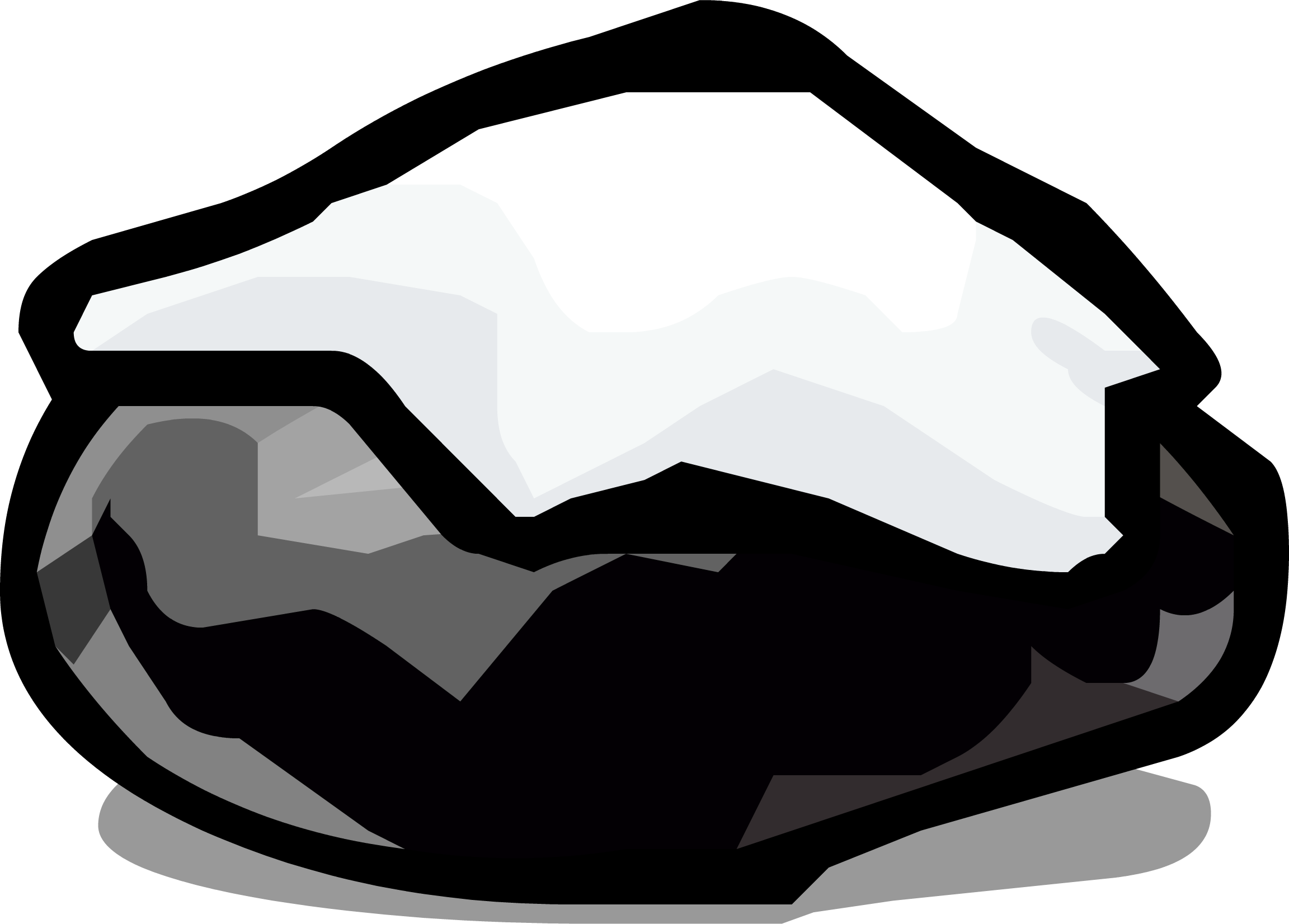 Small Rock Sprite 002 (2304x1652), Png Download