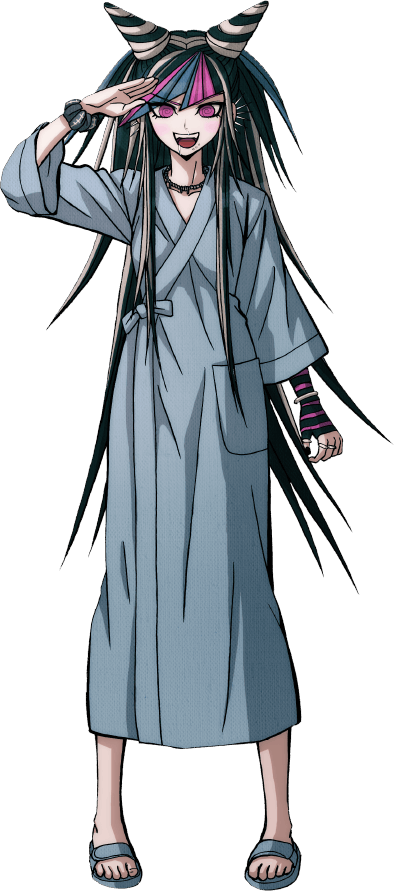 Ibuki Mioda Fullbody Sprite (2) - Ibuki Mioda Hospital Sprite ...