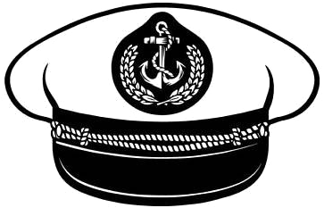 Download Captain Navy Hat Transparent Background Png - Captain Hat Clip ...