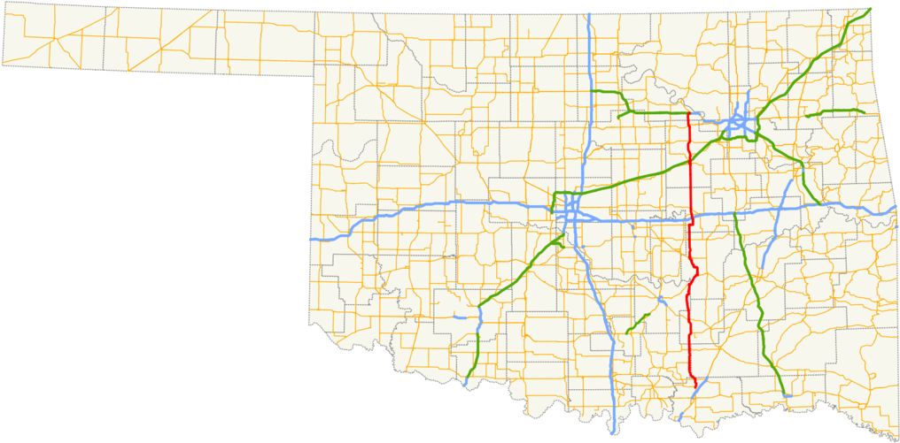 Download Ok-66 Path - Oklahoma State Highways | Transparent PNG ...