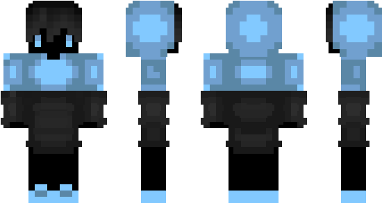 Minecraft Skin Galaga - Skin De Minecraft De Raptor (600x348), Png Download