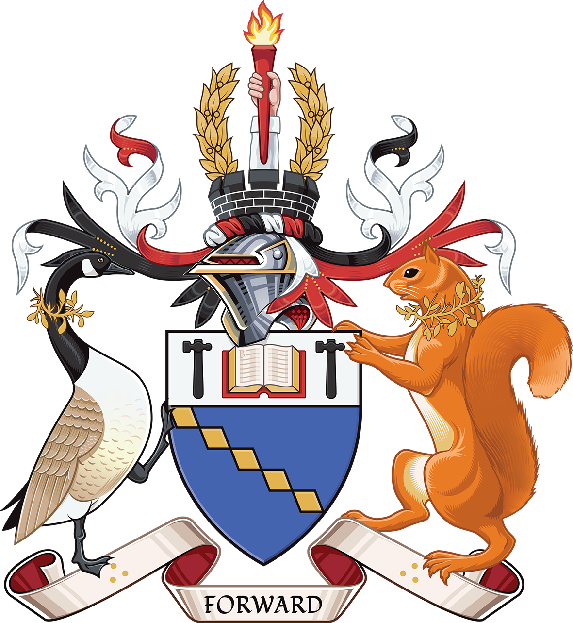 Aston University Coat Of Arms - Aston Coat Of Arms (1181x1283), Png ...