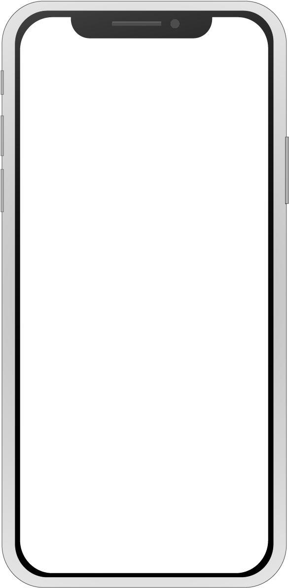 Iphone X Vector Design - Iphone X Vector Png (1296x1728), Png Download