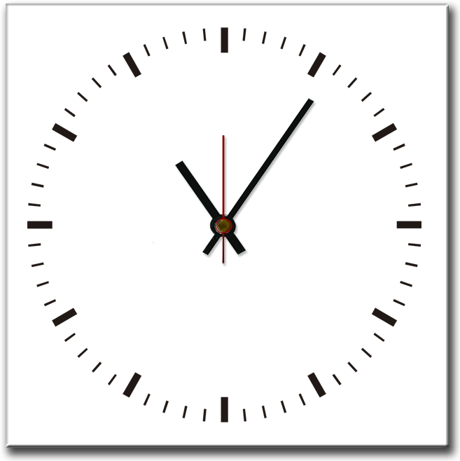 Agujas Reloj Png - Wall Clock (657x658), Png Download
