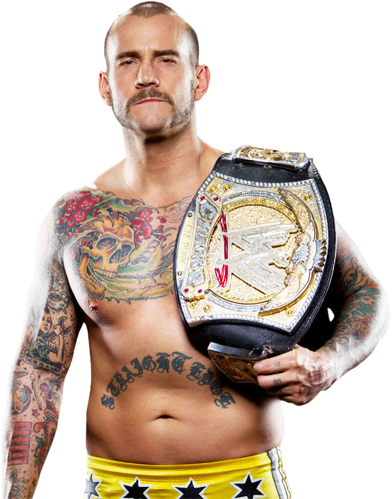 Cm Punk Free Download Png - Wwe Cm Punk Png (554x705), Png Download