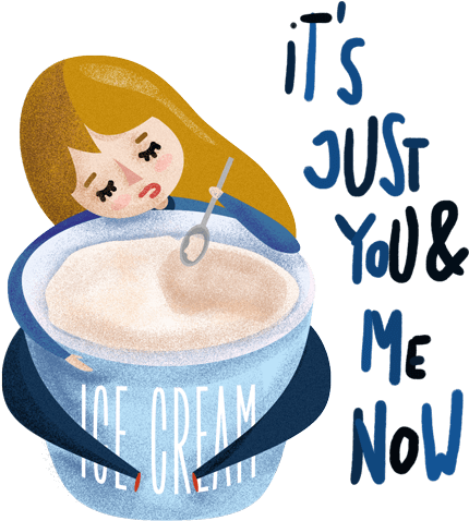 Girl Problems Stickers Messages Sticker-1 - Cartoon (618x618), Png Download