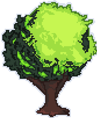 Download Pixel Art - Tree Pixel Art Png | Transparent PNG Download ...