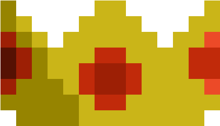 Pixel Art Crown - Game Transparent Pixel Art (1024x1024), Png Download