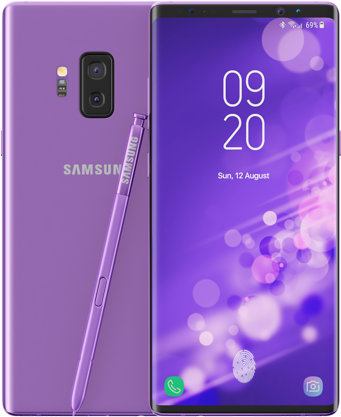 3f - Samsung Galaxy Note 9 Colors (1000x1000), Png Download