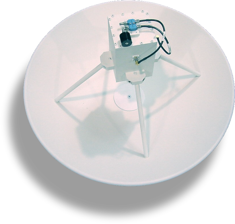 A Vari-pol Box Feed Allows The Antenna To Be Used In - Circle (855x818 ...
