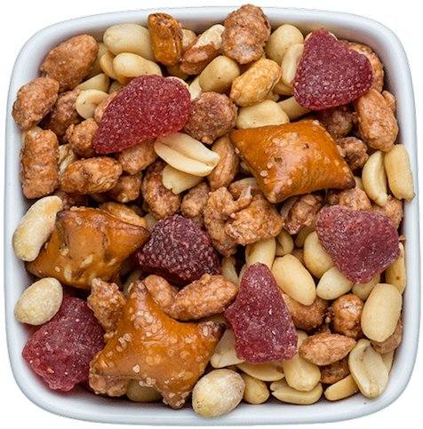 Peanut Butter And Jelly Nut Mix With Dried Strawberries - Mixed Nuts ...