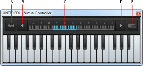 Virtual Controller - - Virtual Midi Controller (549x255), Png Download