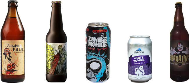Zombie Beers To Check Out - White Zombie Beer Bottle (799x300), Png ...