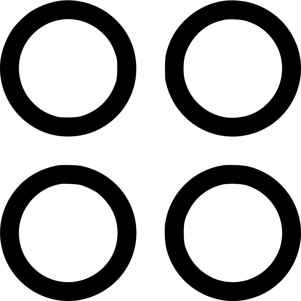 Download Four Dots Squared Comments - 4 Dots Icon Png | Transparent PNG ...