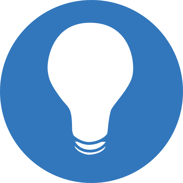 Download Blue Light Bulb Svg Clip Arts 600 X 600 Px | Transparent PNG ...