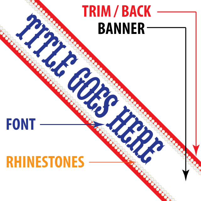 Download Pageant Sashes | Transparent PNG Download | SeekPNG