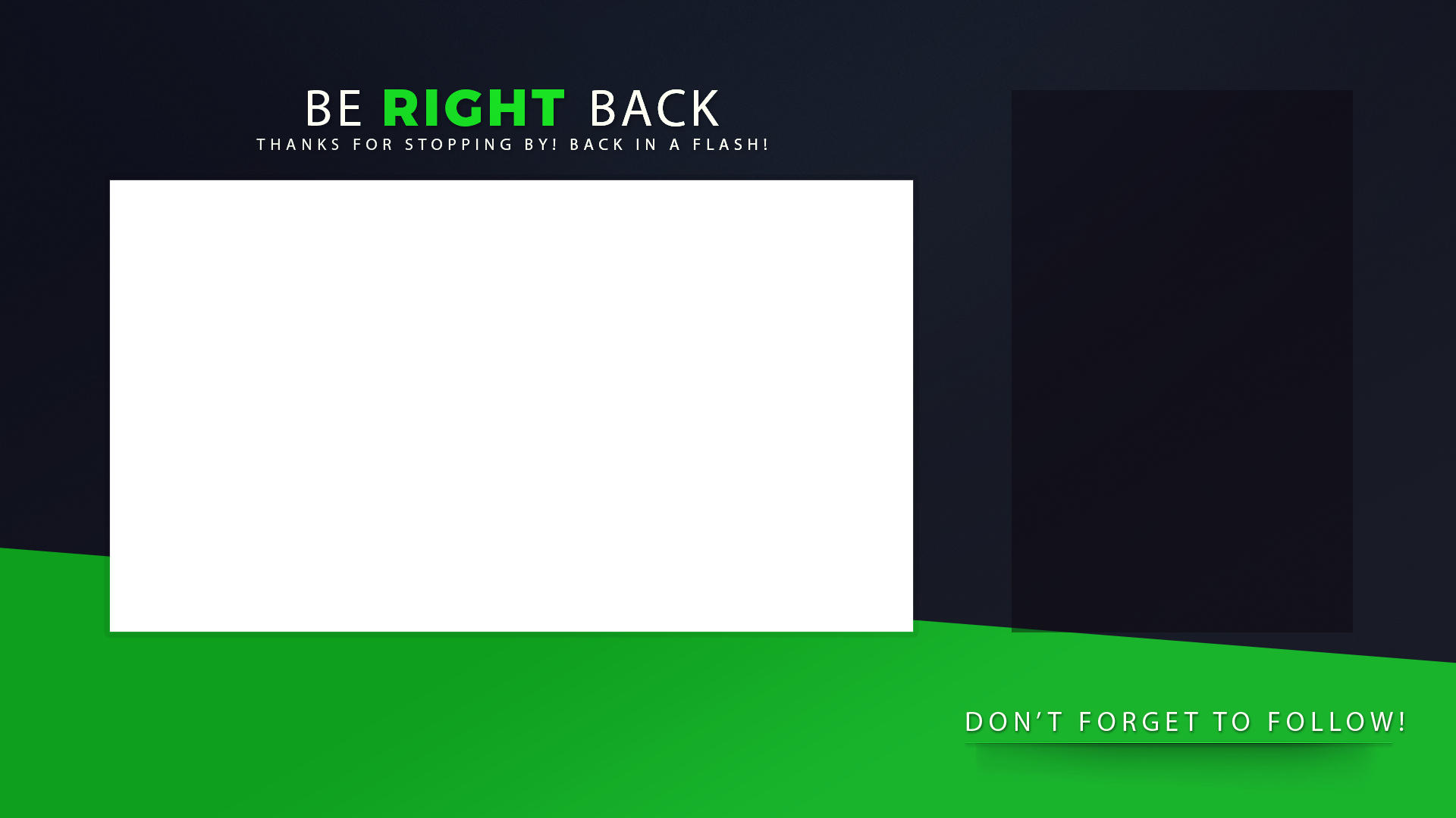 Brb-screen - Parallel (1920x1080), Png Download