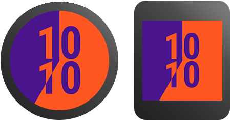 In This Example, The Visual Functionality Of The Watch - Square Or ...