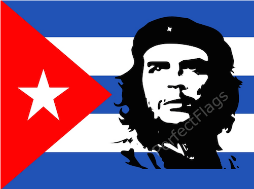 Che Guevara 2 Flag - Che Guevara (500x500), Png Download