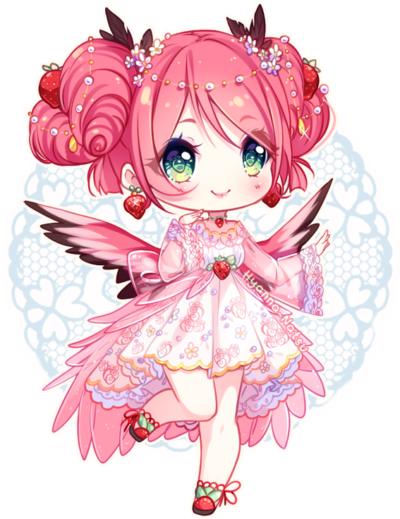 Valentines Annie By Hyanna Natsu Deviantart Com - Flamingo Girl Anime ...