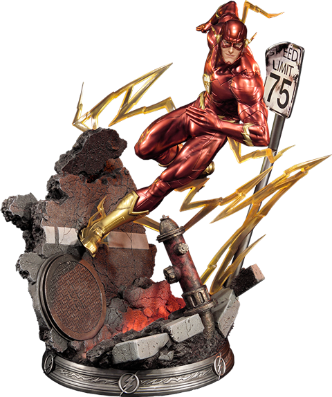 Dc Comics Statue The Flash - Dc Comics Justice League New 52 Statue ...