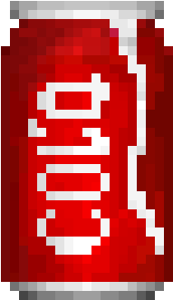 Download Ugly Coke Can - Coke Can Pixel Art | Transparent PNG Download ...
