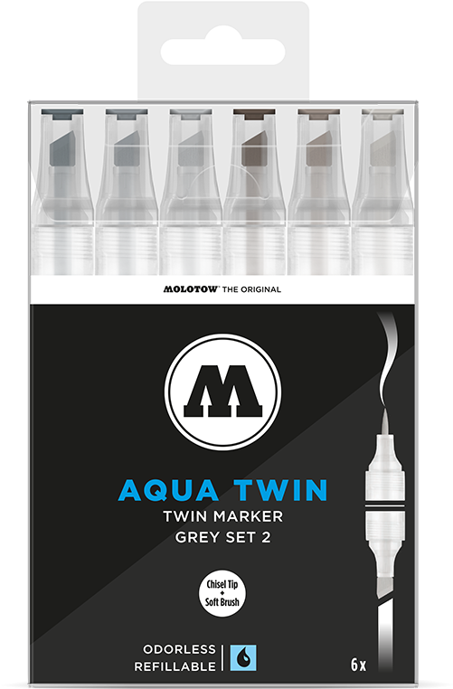 Download Molotow Grafx Aqua Twin | Transparent PNG Download | SeekPNG