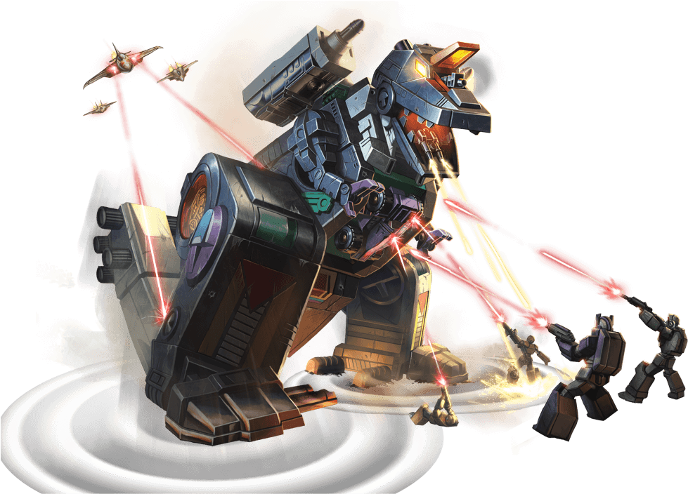 Download Transformers - G1 Trypticon Figure Set | Transparent PNG ...