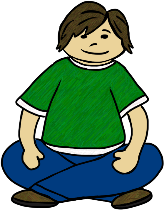 Sit Criss Cross Clip Art