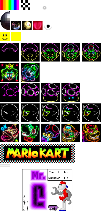 Rainbow Road - Mario Kart 64 Rainbow Road Textures (342x710), Png Download