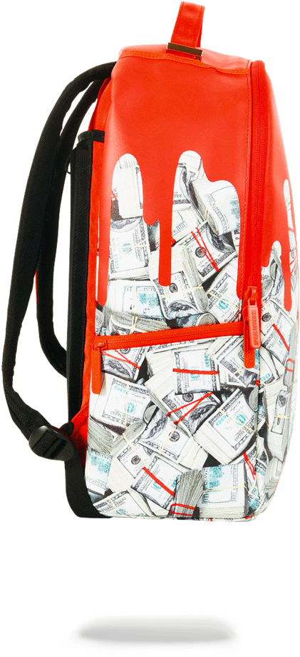 Sprayground Blood Money Drips Drip$ - Money Drip Red Sprayground ...