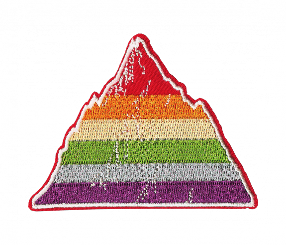 Revel And Riotrainbow Mountain Patch - Rainbow Patch Transparent ...