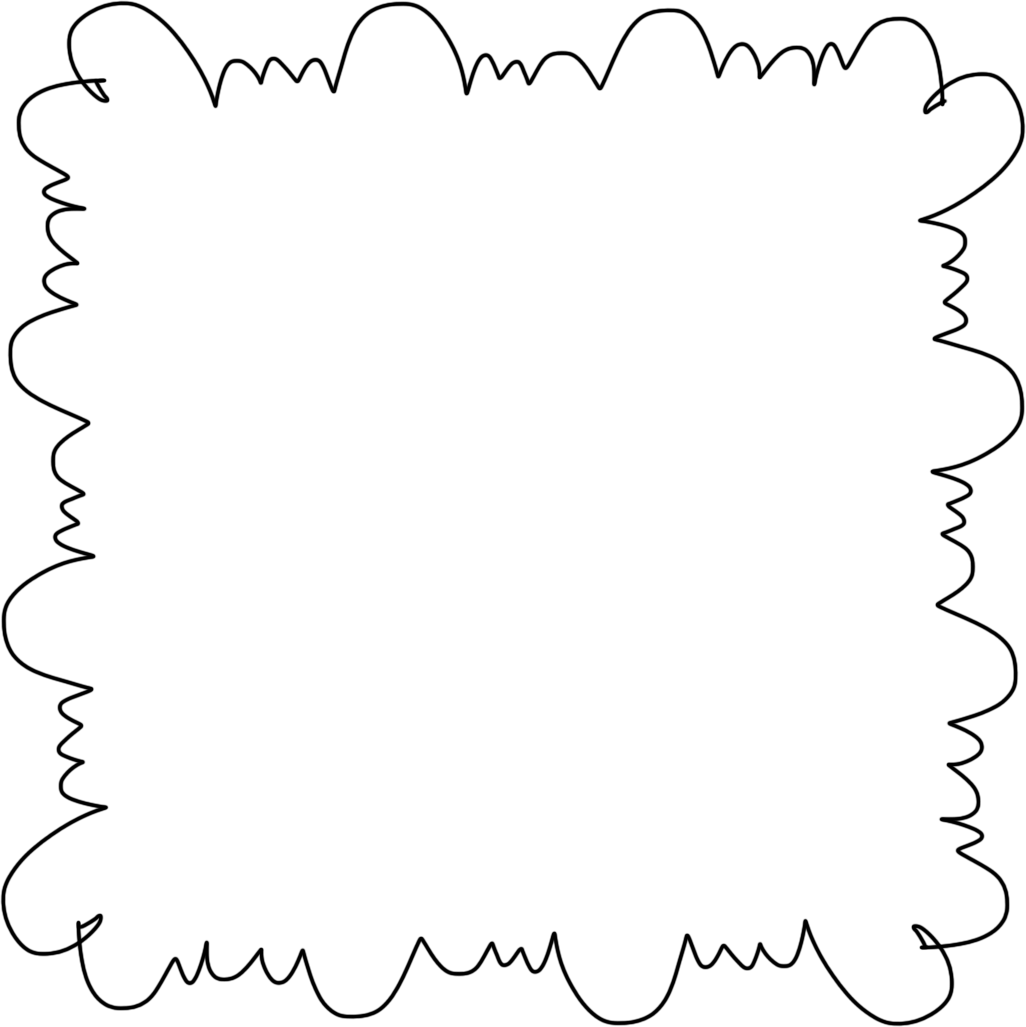 Border Transparent Doodle - Doodle Border Transparent Background ...