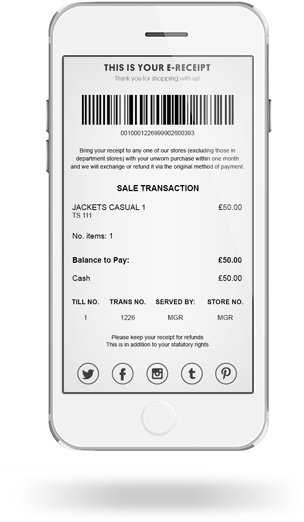Digital-receipt - Digital Payment Receipt (510x568), Png Download