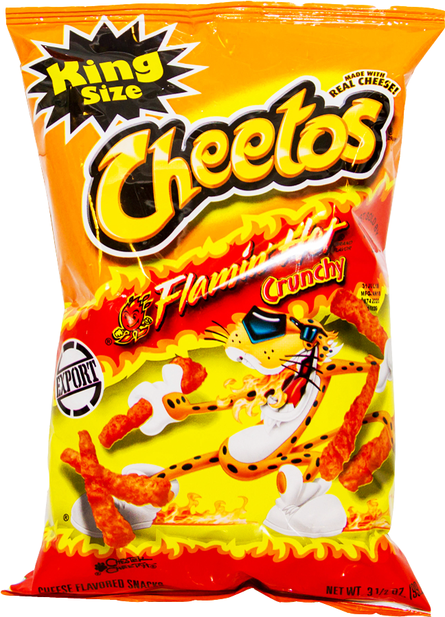Download Cheetos Chips Flamin Hot Crunchy | Transparent PNG Download ...