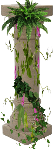 Download Flowers Vines Column Pillar Prop Png Prop Vine Tutorial ...