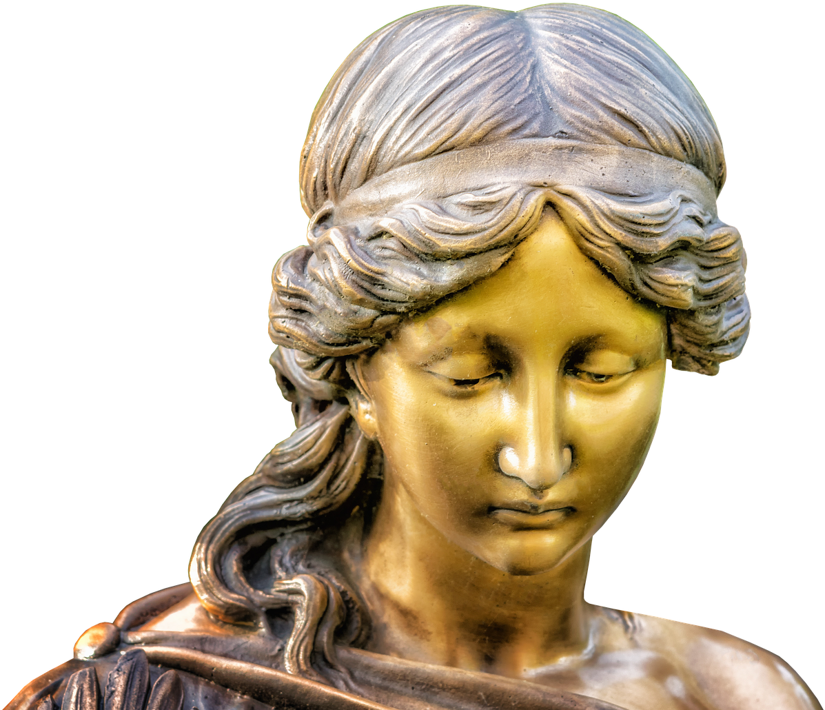 Greek Goddess Statues Face - Angels Of Islington [book] (870x720), Png ...