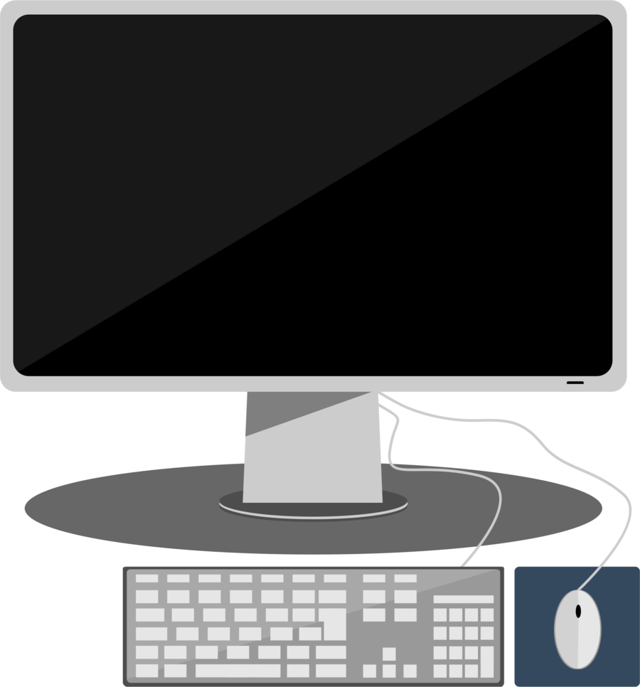 Pc Clipart Computer Mouse Computer Keyboard Clip Art - Pc Clipart ...