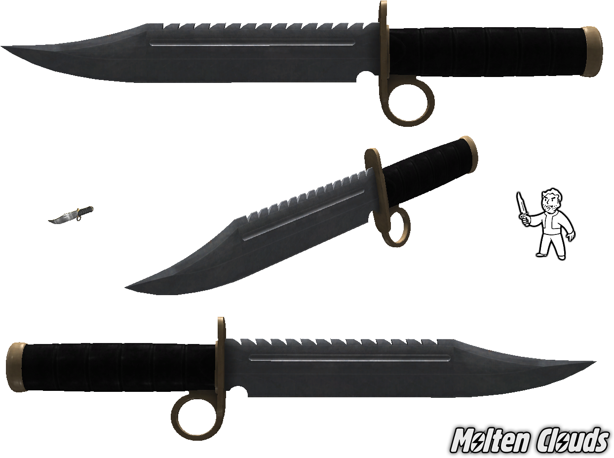 Tactical Knife Template